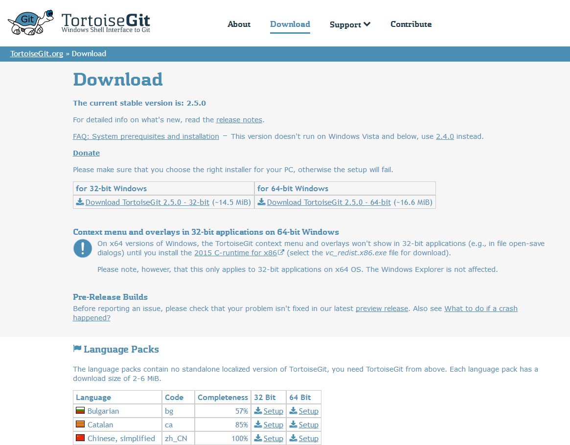 TortoiseGit 简化操作 · 鲁斯菲尔精品课-微服务从开发到部署